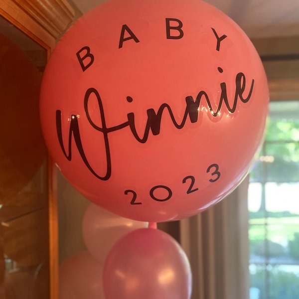 Baby Balloon Boxes | Baby Shower Blocks | Custom Baby Boxes | Custom ...
