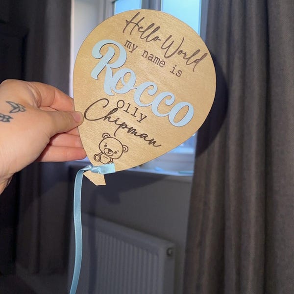 Baby Pregnancy Announcement Sign, Baby Scan Wooden Sign, Due Date ...