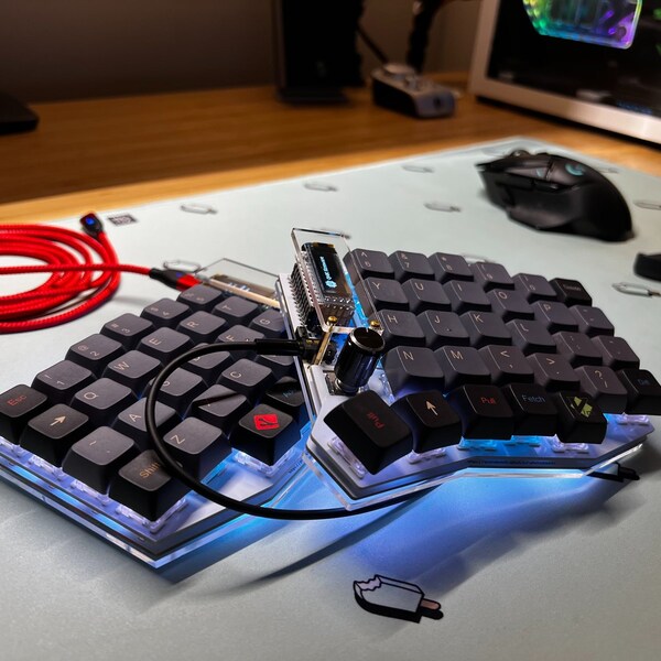 Sofle RGB V2.1 Mx Soflekeyboard Split Ergonomic DIY Mechanical Keyboard ...