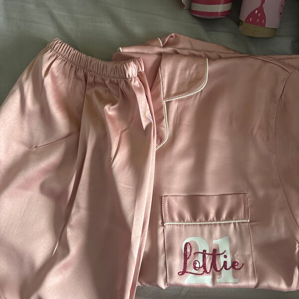 PERSONALISED Charlie Milestone Birthday | Short Pjs | Pyjamas |sweet 16 ...