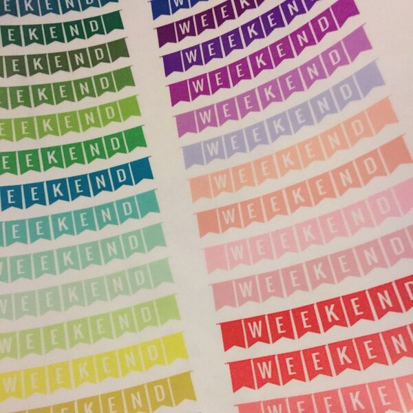 Halloween Countdown Printable Planner Stickers DIY Sheet (fits Erin ...