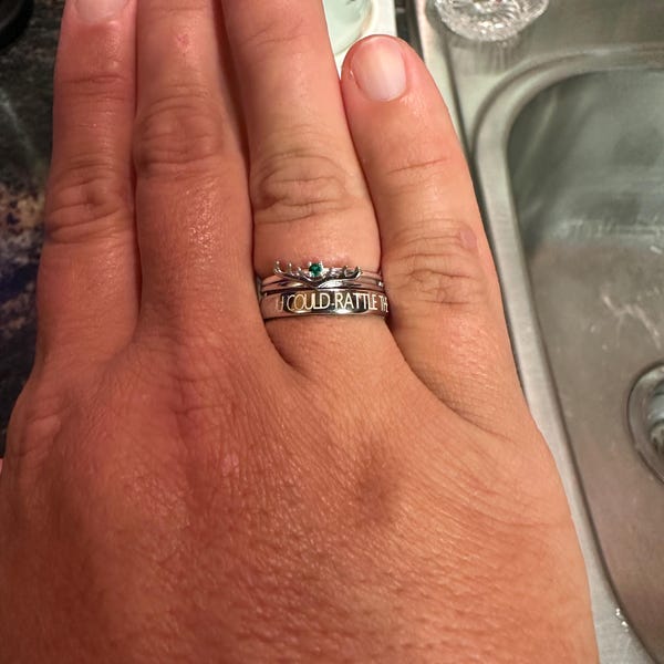 Acotar Officially Licensed, to the Stars Who Listen Rings, Feyre ...