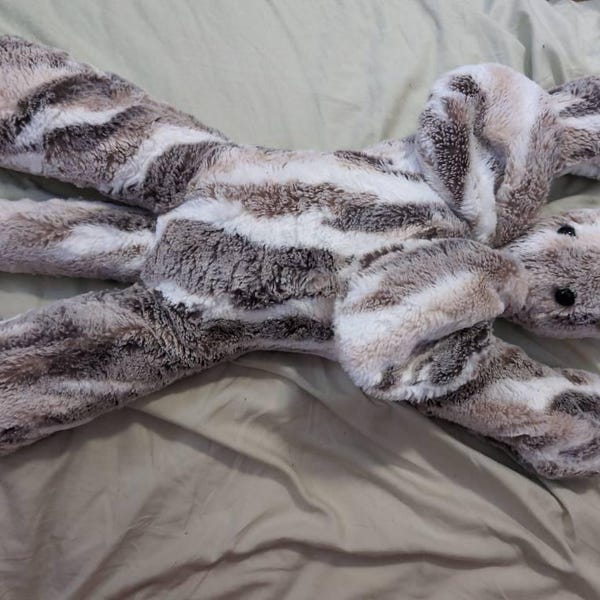 Weighted Sensory Pet Small Plush Dog, 3lb 12” Long Weighted Lap Pad ...