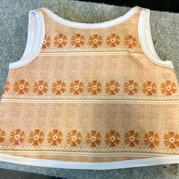 Tie Back Top Pattern. Open Back Crop Top GAJA. Simple but Original Top ...