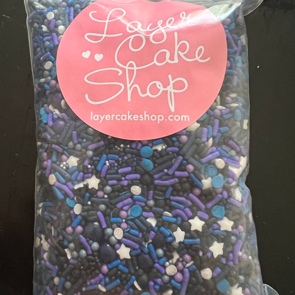 Galaxy Sprinkle Blend 1 LB - Our Blend is a Mix of Jimmies, Non-pareils ...
