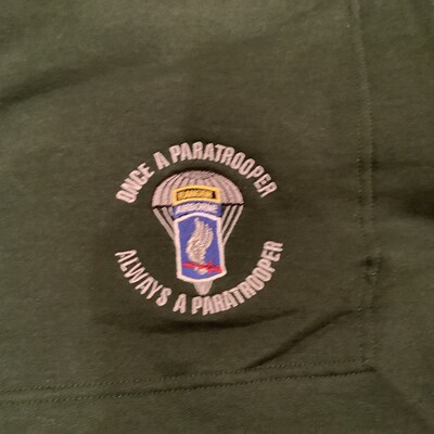 US Army Special Operations Command USASOC Embroidered Moisture Wick ...