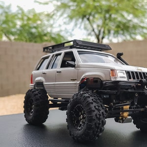 Kyosho Mini Z 4x4 Jeep Body Armor Rack With KC Lightbar and | Etsy