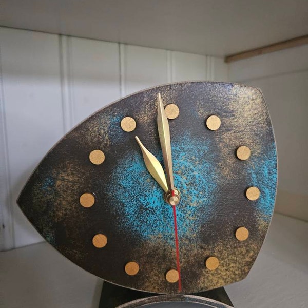 Red Desk Wood Organizer, Desktop Organizer Set, Office Accessories for ...