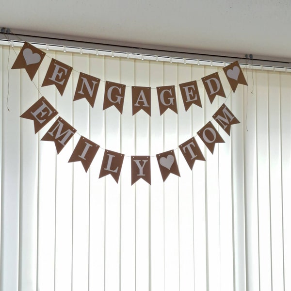Two Less Fish in the Sea Bunting, Ocean Nautical Themed Wedding ...