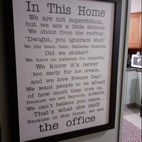 The Office Poster Office Tv Show Print in This House Office Poster ...