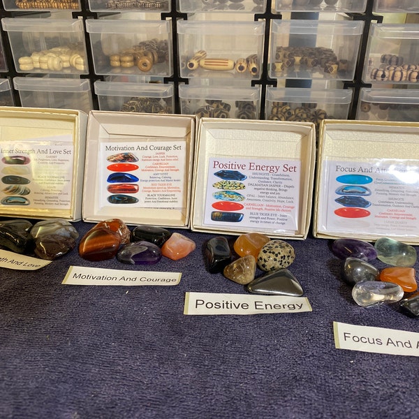 Positive Energy Crystals Set, Positive Energy Crystal Set, Positive ...