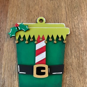 Santa, Nerdy Reindeer, Gingerbread Man, DIY Kit or Hand-painted ...