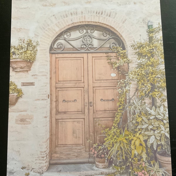 Italian Countryside, Set of 6 Prints, Italy Tuscany, Mediterranean ...