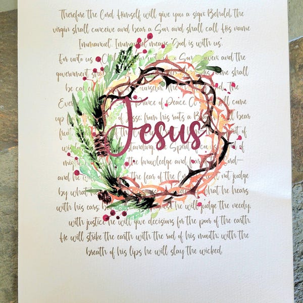 Christian Christmas Card, Catholic Christmas Card, Jesus is the Reason ...