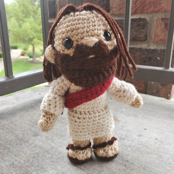 Jesus Crochet Amigurumi Pattern - Etsy