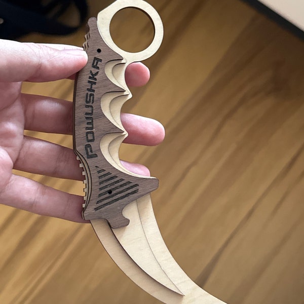 SVG File Only CSGO / CS2 Gut Knife Laser Cutting File. - Etsy