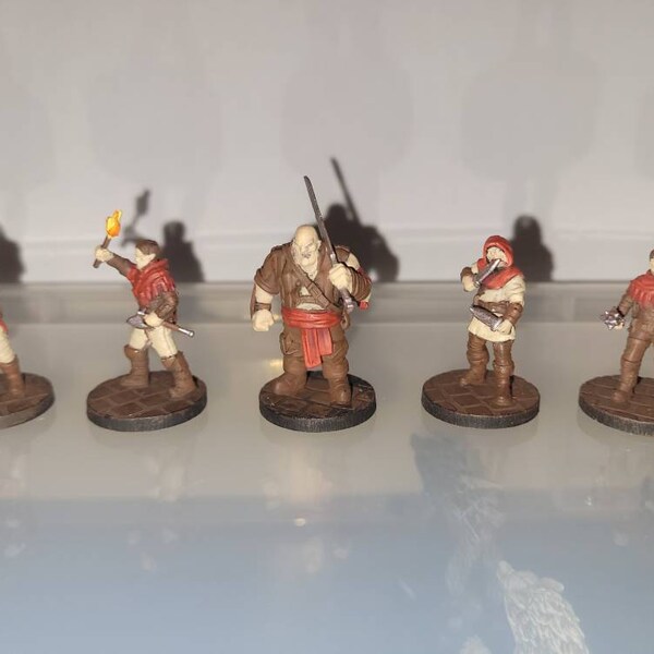 Thug Bandit Characters for Rpgs Tabletop Games, Dungeons & Dragons ...