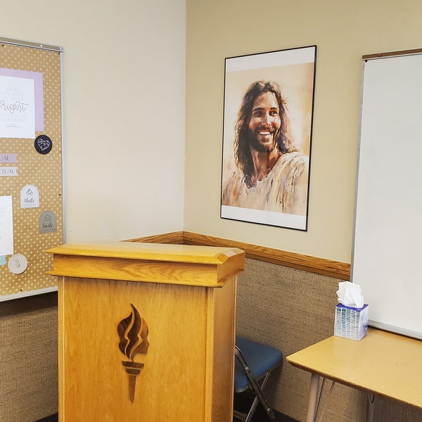 Jesus Art, Christ Portrait, Laughing Christ, Digital Painting, Smiles ...