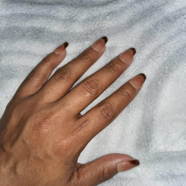 3d Bowknot Chrome Nails/ Custom Press on Nails/ Hand Made Press on ...