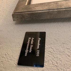 Museum Placards custom Wall Labels for Museum Exhibits & Art Galleries ...