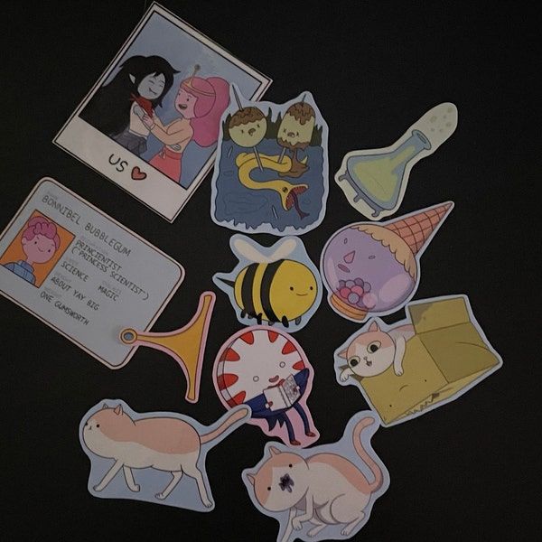 Simon Petrikov Adventure Time Sticker Pack 12 Pc - Etsy