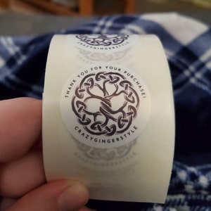 CUSTOM Stickers Roll Custom Logo Stickers Custom Label Roll - Etsy