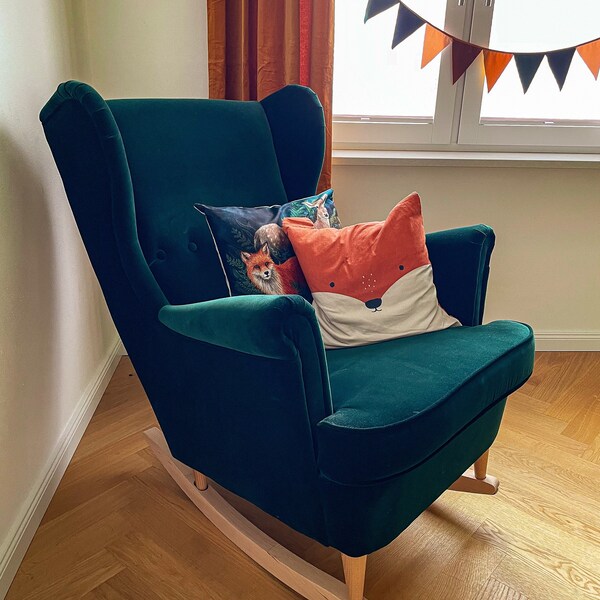 Kids Room Rocking Chair Conversion Set for IKEA STRANDMON Kids Chair ...