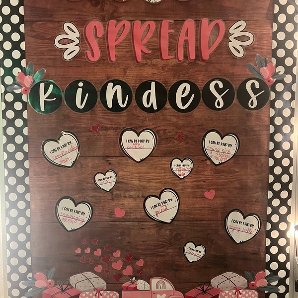 Valentine's Day Truck Bulletin Board or Classroom Door Decor, Random ...