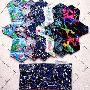 Cloth Pad Wrappers Semi Custom You Pick Prints 60 - Etsy