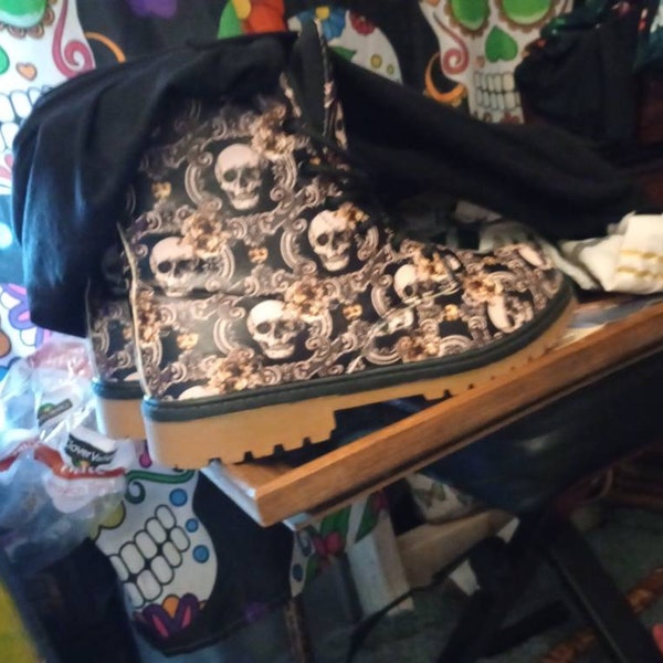 Vampire Boots Stylish Men's Dracula Inspired Leather Footwear Unique ...