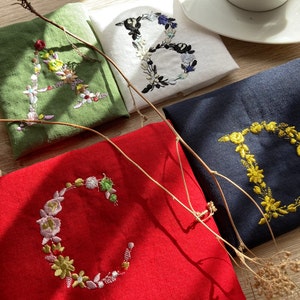 Machine Embroidery Design Modern Boho Flowers Modern Floral | Etsy