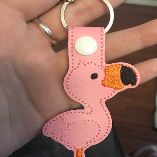 Flamingo Key Chain - Flamingo Keychain - Pink Flamingo - Pink Flamingo ...