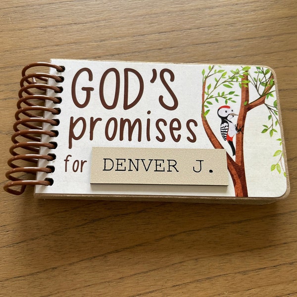 Personalized God's Promise Gift Book Personalized Custom Message ...