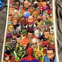 Spider-man Rogues Gallery 11x17 Fine Art Print - Etsy Australia