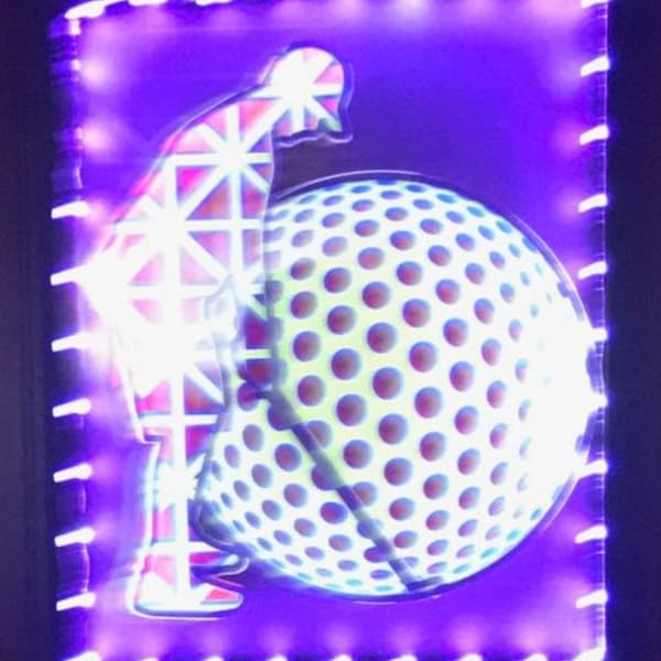 Golf, Multi Layer Mandala Golfer Golf Ball Model Laser Cut File ...