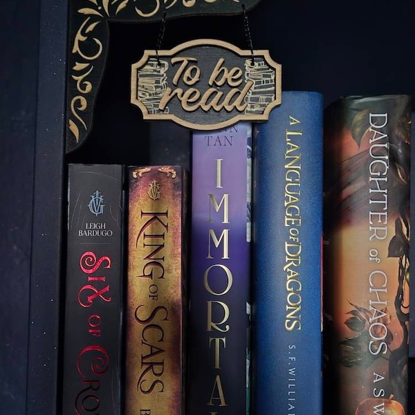 Fantasy Bookshelf Sign, Bookshelf Genre Hangers, Bookshelf Fantasy Sign ...