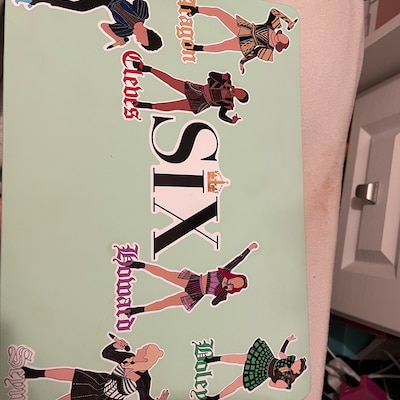 Six the Musical Vinyl Stickers. Great Gift for Any Fan of Six the ...