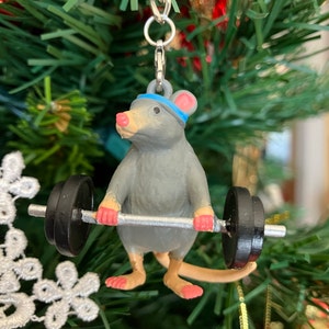 Gym Rat Keychain Gym Keychain Fitness Keychain Gym Gifts Personal ...