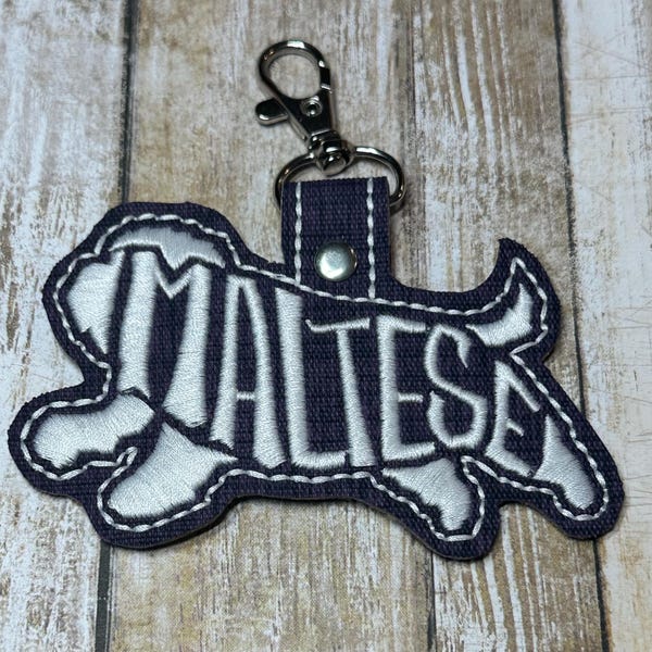 Embroidery Design Digitized Happy Tooth Keychain 4 X 4 - Etsy