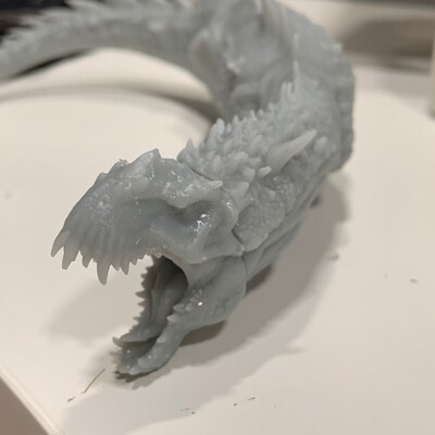 T-rex Predator Rex Huge Beast Miniature Lord of the Print D&D 5e ...