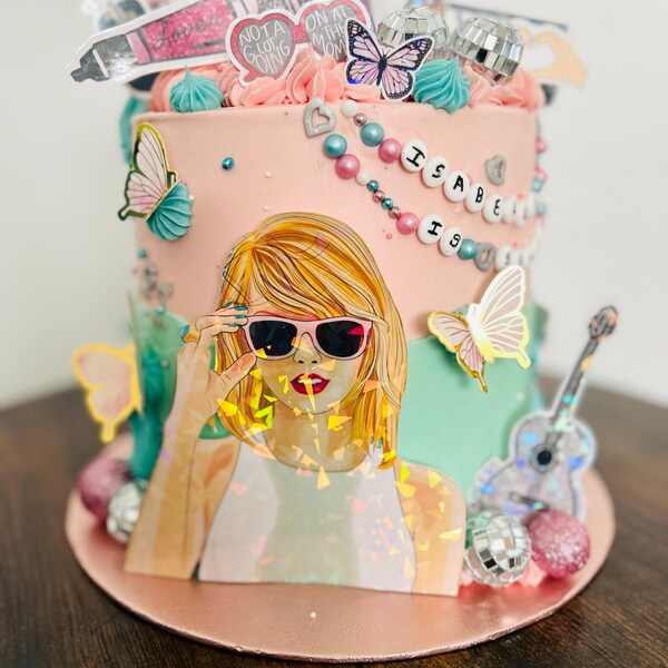 Olivia Rodrigo Themed Birthday Cake Topper Set! - Etsy UK