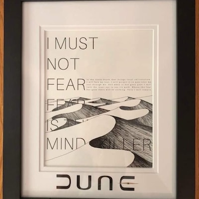 Dune Stilgar Quote Poster Fremen Frank Herbert Instant - Etsy