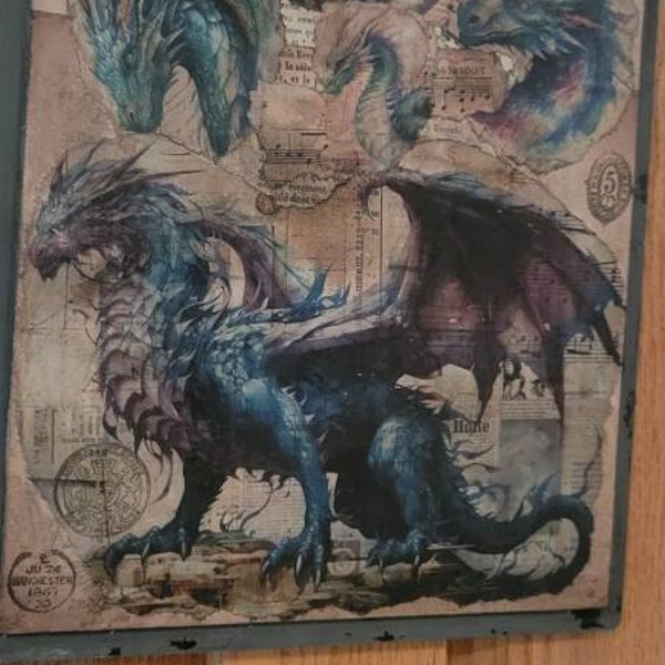 Gothic Frames Junk Journal Pages Dark Witch Haunted Mirror Junkjournal ...