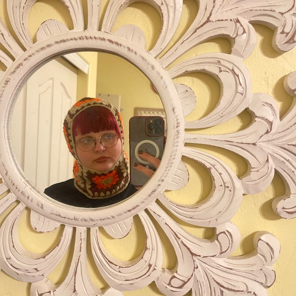 Colorful Knit Balaclava, Crochet Winter Balaclava, Knitted Ski Mask ...