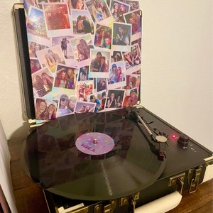 12 Vinyl Record Mixtape Two Sided Black Fully Custom - Etsy UK