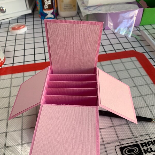 Crayon Pop up Card SVG PDF Template Instant Download Compatible: Cricut ...