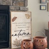 Fall Wood Sign, Fall Mantle Decor, Signs for Fall, Fall Home Decor ...