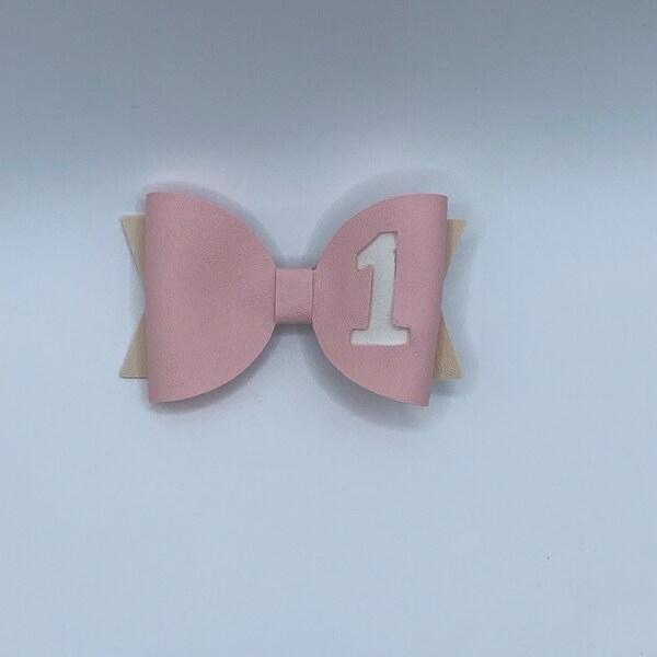 Birthday Bow Template SVG, Age Number Bow SVG, 1st 2nd 3rd PDF, Hair ...