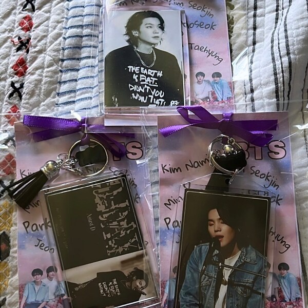 Agust D Double Sided Keychains, Kpop Keychains, Agust D Keychain, Yoongi, Suga, Kpop Gift - Etsy
