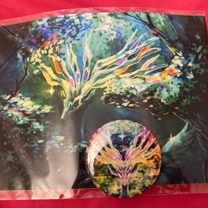 Okami Amaterasu Flower Trail Solar Flare Matte Art Print - Etsy